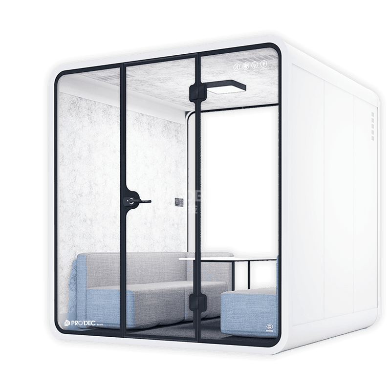 Office Meeting Pods Soundproof Phone Booth-Prodec Acoustic